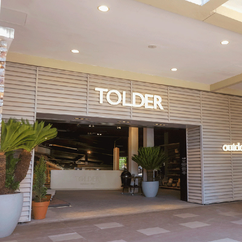 Sucursales TOLDER | Muebles y Equipamiento Outdoor